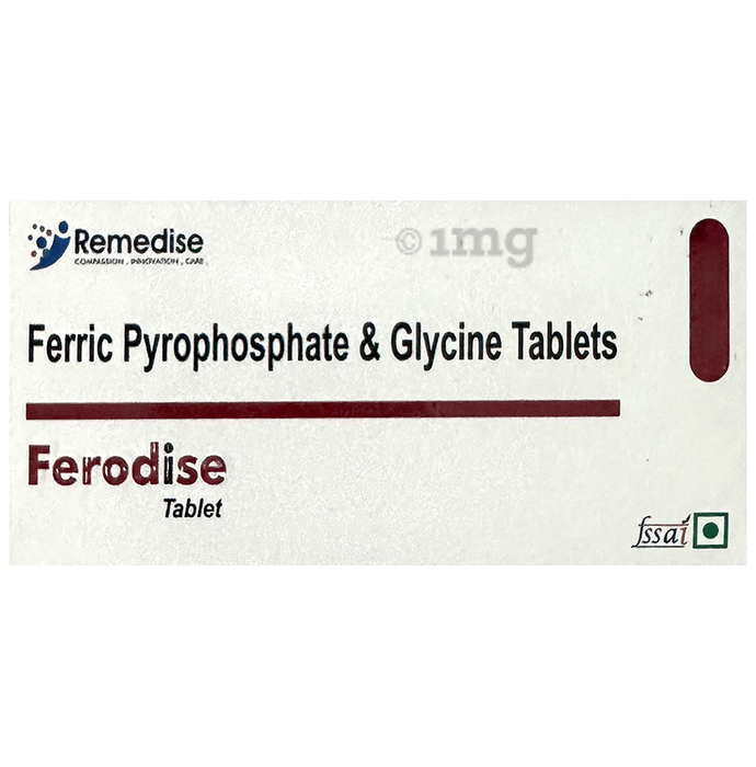 Ferodise Tablet: Buy strip of 10.0 tablets at best price in India | 1mg