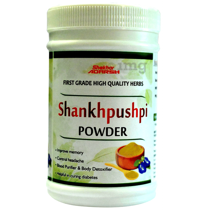 Shekhar Adarsh Shankhpushpi Powder: Buy jar of 100.0 gm Powder at 𝗯𝗲𝘀𝘁 ...