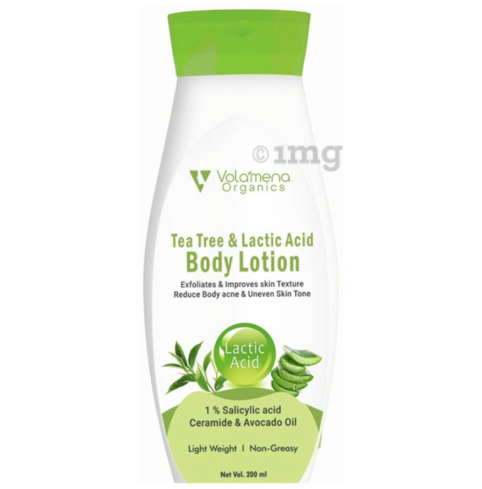 Volamena Tea Tree & Lactic Acid Body Lotion: Buy bottle of 200.0 ml ...
