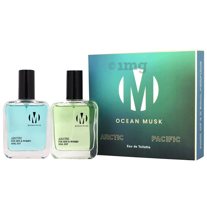 Ocean Musk Eau de Toilette Arctic & Pacific (50ml Each): Buy box of 2.0 ...