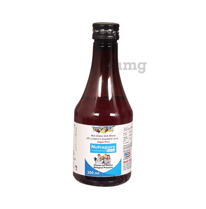 Nutrapure Syrup Sugar Free: Buy bottle of 200 ml Syrup at best price in ...