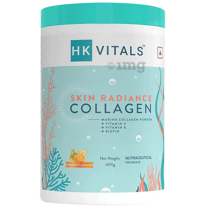 Healthkart HK Vitals Skin Radiance Skin Collagen | Powder with Vitamin ...