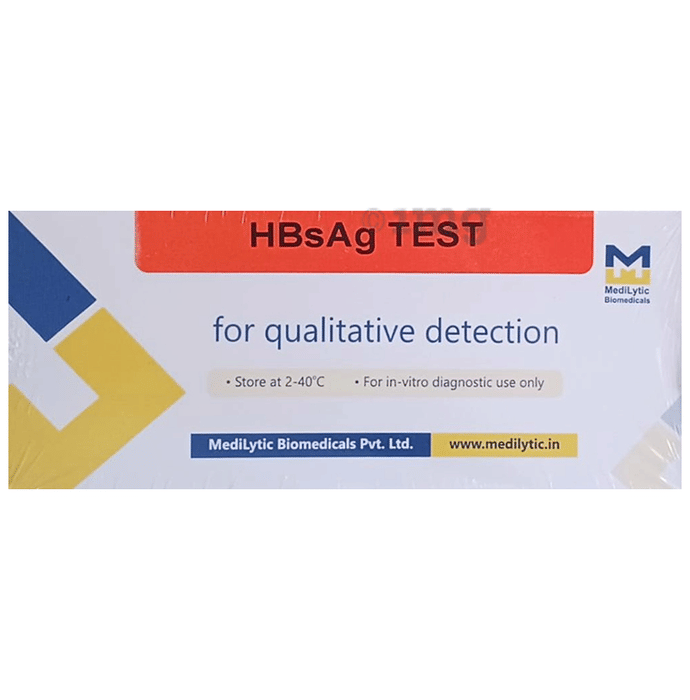 Medilytic Biomedicals HBsAg Test Kit: Buy box of 25.0 units at best ...