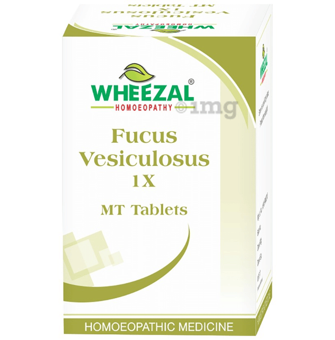 Wheezal Homeopathy Fucus Vesiculosus 1X MT Tablet: Buy bottle of 25.0 ...