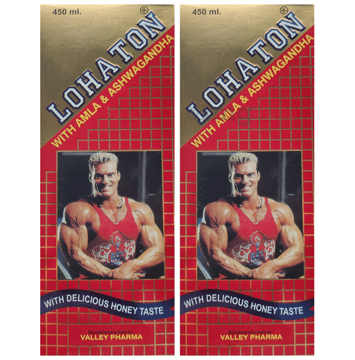 Lohatone Syrup with Amla Ashwagandha (450ml Each): Buy combo pack of 2. ...