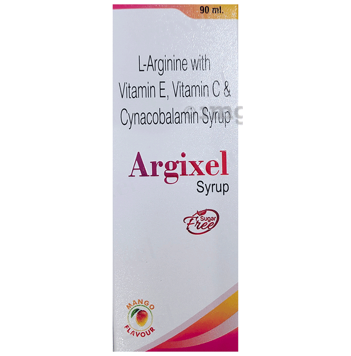 Argixel Syrup Mango Sugar Free: Buy bottle of 90.0 ml Syrup at 𝗯𝗲𝘀𝘁 ...