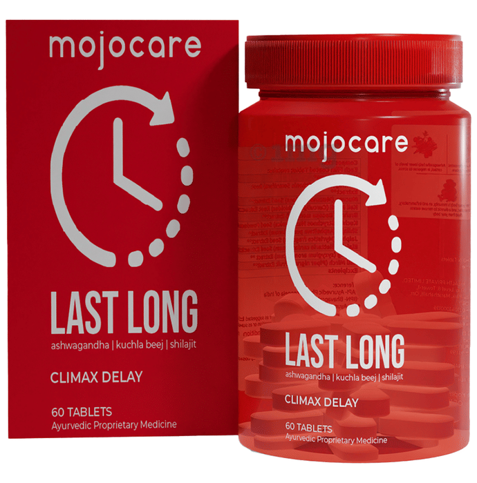 Mojocare Last Long Tablet with Ashwagandha, Kuchla Beej & Shilajit: Buy ...