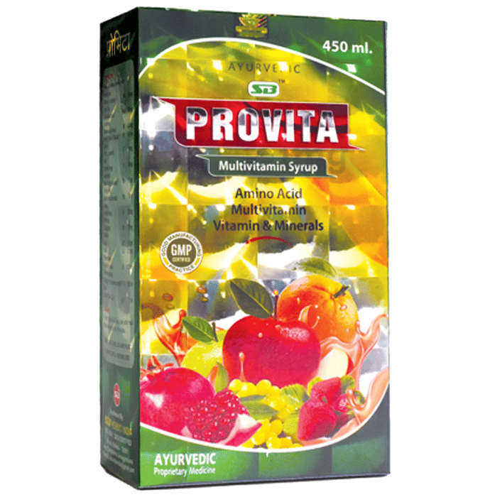 SB Provita Syrup: Buy bottle of 450.0 ml Syrup at best price in India | 1mg