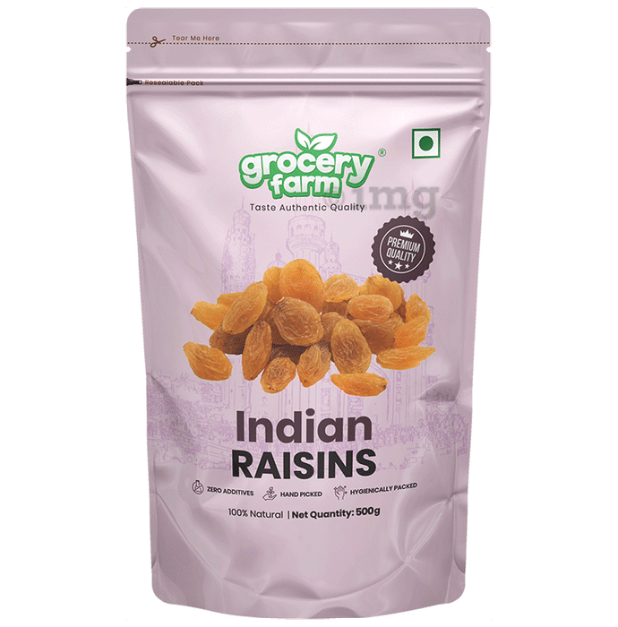 Grocery Farm Indian Raisins: Buy packet of 500.0 gm Dry Fruits at best ...
