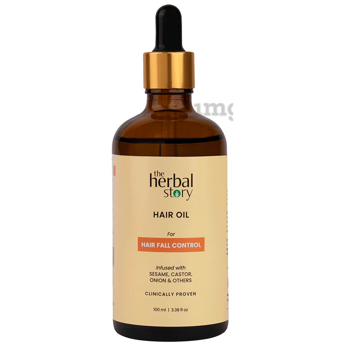 The Herbal Story Hair Fall Control Oil: Buy bottle of 100.0 ml Oil at ...