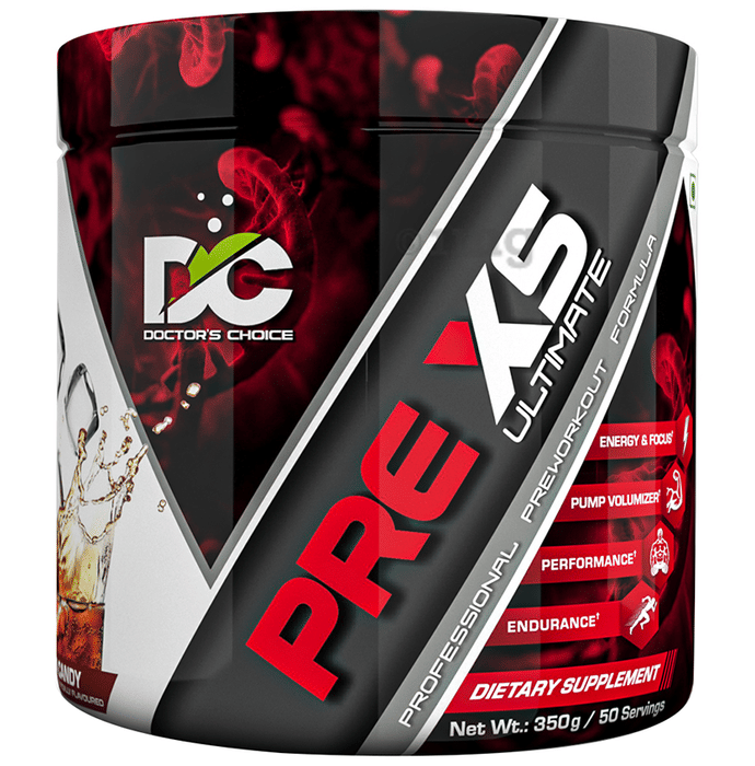 DC Doctor's Choice Pre X5 Ultimate Powder Cola Candy: Buy jar of 350.0 ...