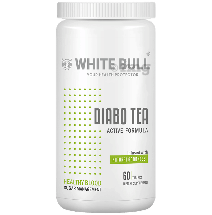 White Bull Diabo Tea Tablet: Buy bottle of 60.0 tablets at best price ...