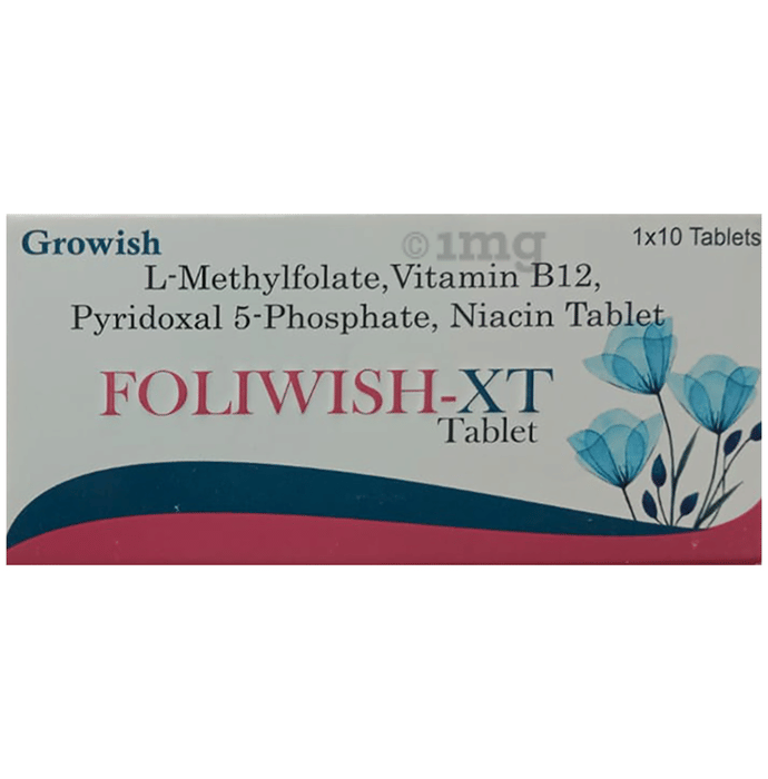 Foliwish-XT Tablet: Buy strip of 10.0 tablets at best price in India | 1mg
