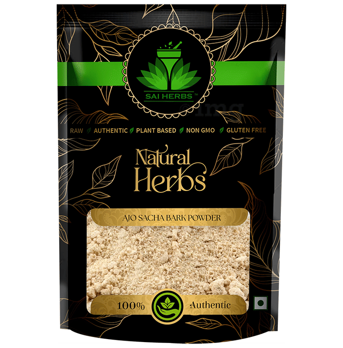 Sai Herbs Ajo Sacha Bark Powder: Buy packet of 100.0 gm Powder at best ...