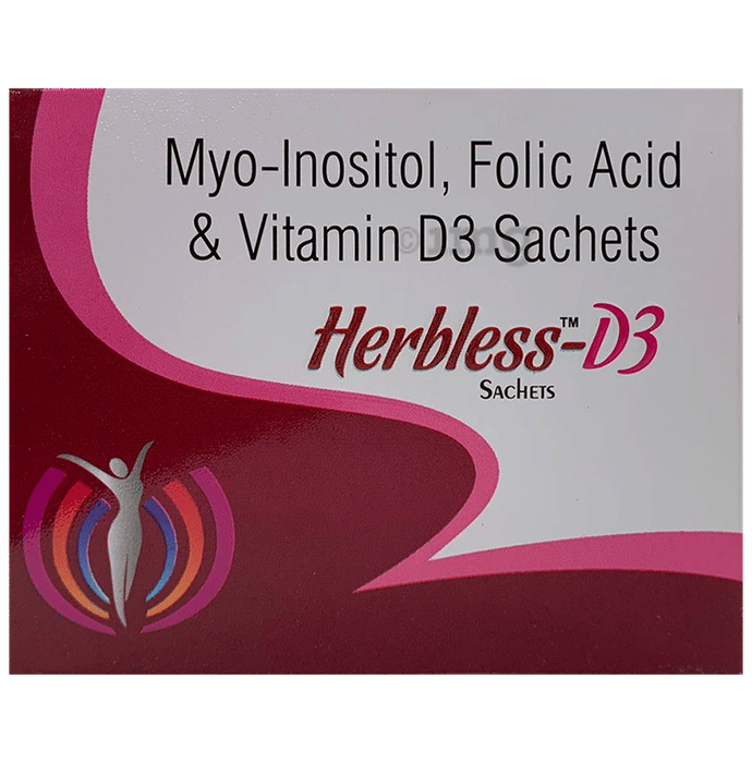 Herbless-D3 Sachet: Buy sachet of 5.0 gm Powder at 𝗯𝗲𝘀𝘁 𝗽𝗿𝗶𝗰𝗲 in India ...