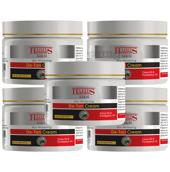 Habibs Skin Whitening D-Tan Cream (50gm Each): Buy combo pack of 5.0 ...