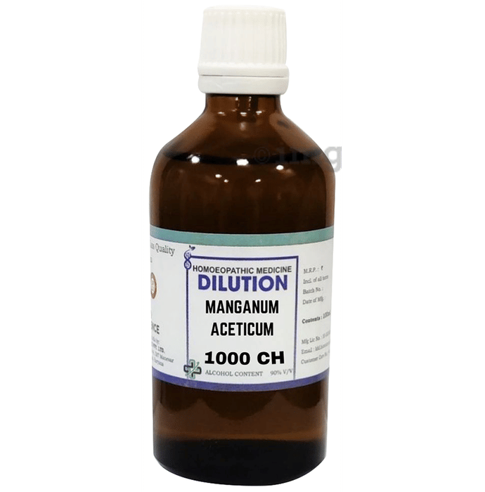 LDD Bioscience Manganum Aceticum Dilution 1000 CH: Buy bottle of 100.0 ...