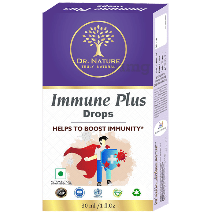 Dr. Nature Immune Plus Drop: Buy bottle of 30.0 ml Drop at 𝗯𝗲𝘀𝘁 𝗽𝗿𝗶𝗰𝗲 ...