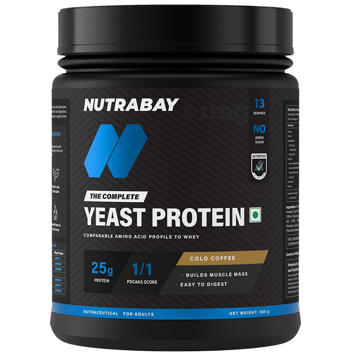 Nutrabay The Complete Yeast Protein Powder for Adults No Added Sugar ...