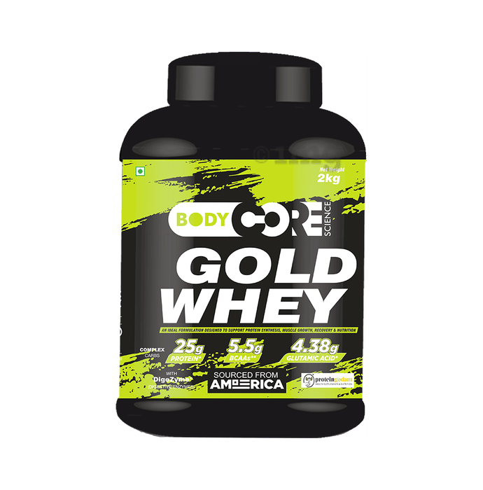 Body Core Science Gold Whey Green Powder Cream and Cookie: Buy jar of 2 ...