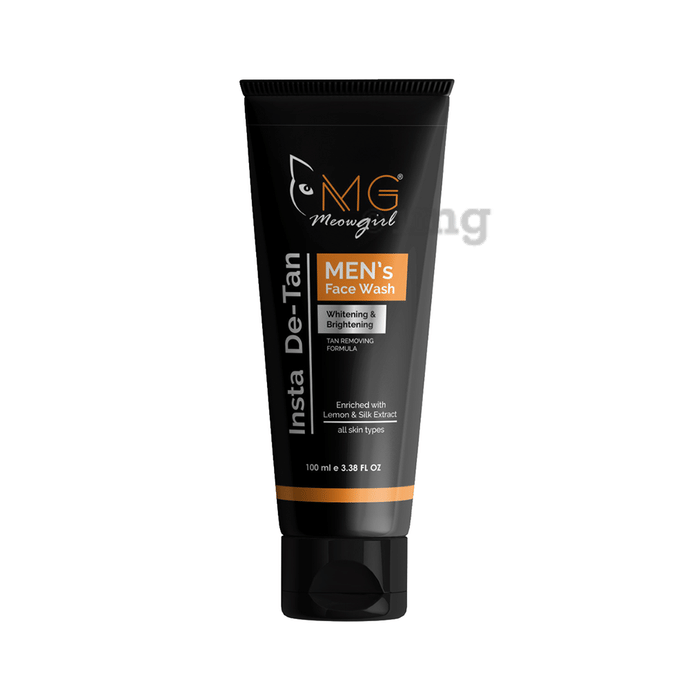 MG Meowgirl Insta De-Tan Men's Face Wash: Buy tube of 100 ml Face Wash ...