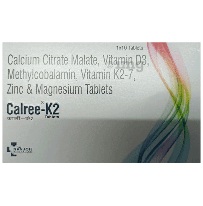 Calree K2 Tablet: Buy strip of 10 tablets at best price in India | 1mg
