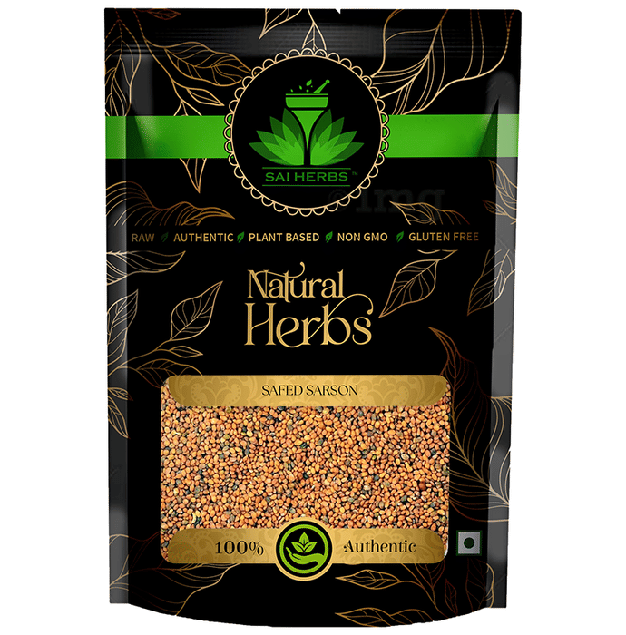 Sai Herbs Safed sarson: Buy packet of 1.0 kg Pack at best price in ...
