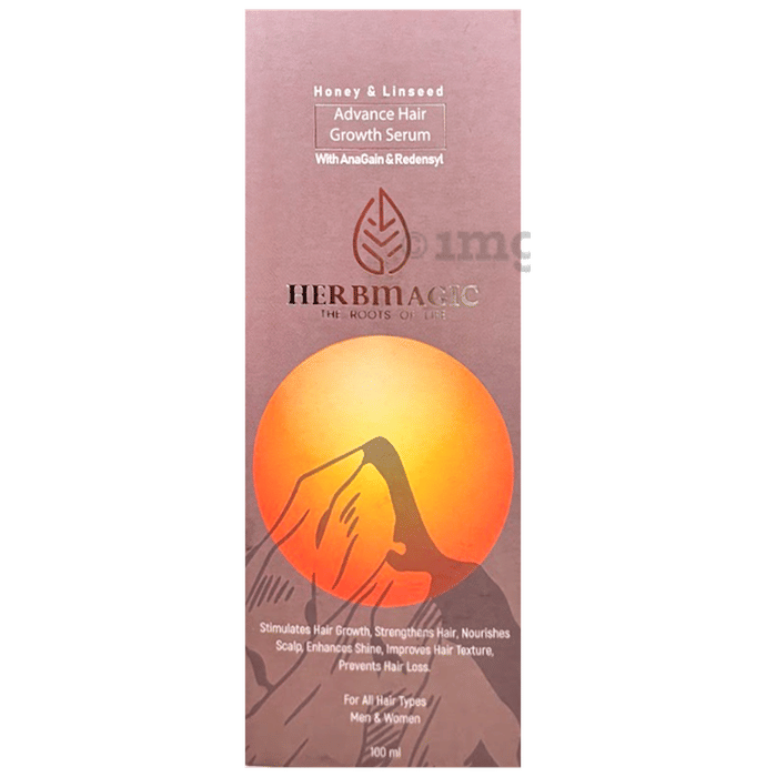 Herbmagic Honey & Linseed Advance Hair Growth Serum: Buy pump bottle of 100.0 ml Serum at best ...
