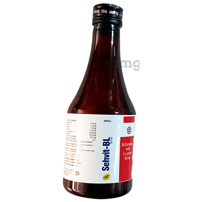 Sehwin Sehvit-BL Syrup Sugar Free: Buy bottle of 200.0 ml Syrup at 𝗯𝗲𝘀𝘁 ...