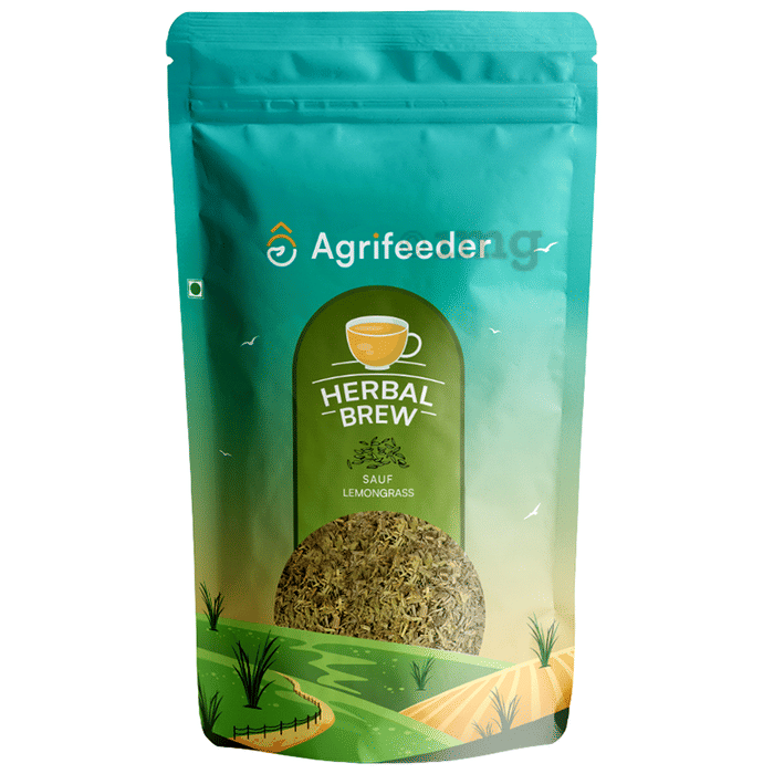 Agrifeeder Herbal Brew Sauf Lemongrass: Buy packet of 50.0 gm Pack at ...