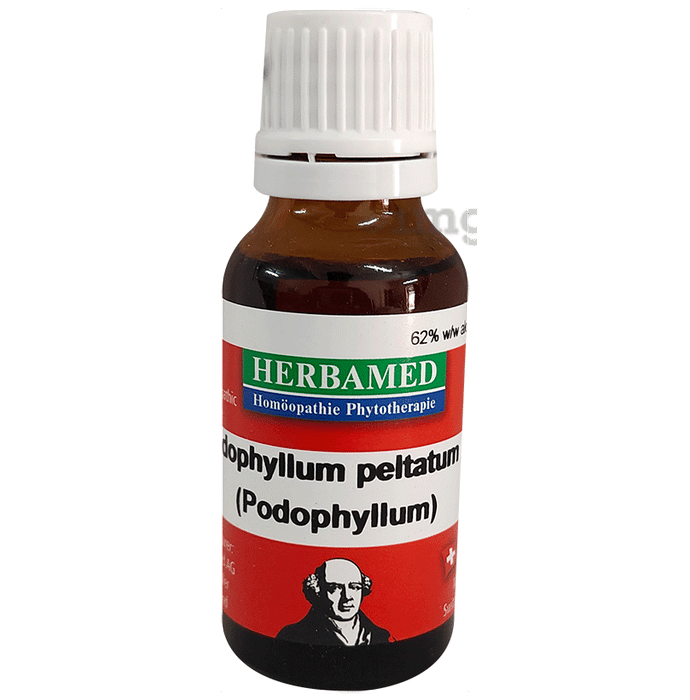 Herbamed Podophyllum Peltatum Mother Tincture Q: Buy bottle of 20.0 ml ...