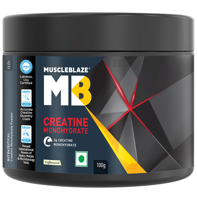 Muscleblaze Mb Creatine Monohydrate Buy Jar Of 100 Gm Powder At Best