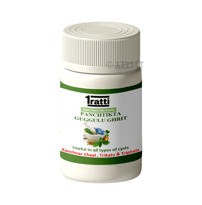 1ratti Panchtikta Ghrit Guggulu Tablet: Buy bottle of 60 tablets at ...