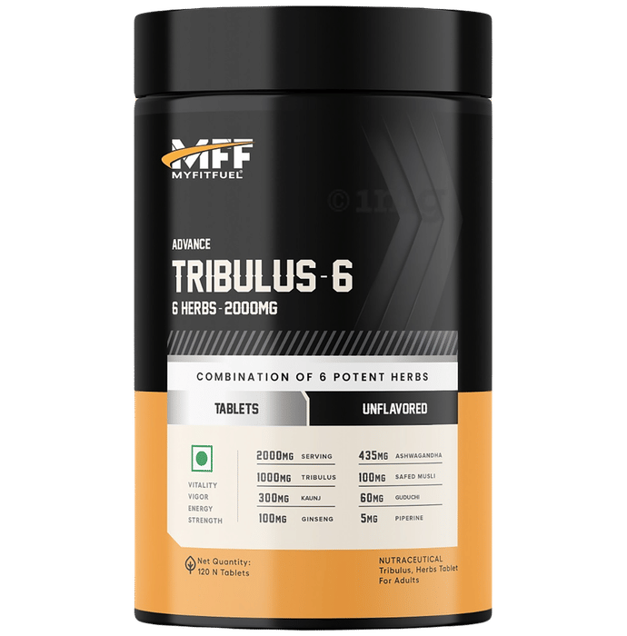 MyFitFuel Advance Tribulus-6 2000mg Tablet: Buy bottle of 120.0 tablets ...