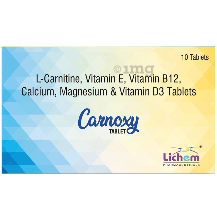 Carnoxy Tablet: Buy strip of 10.0 tablets at best price in India | 1mg
