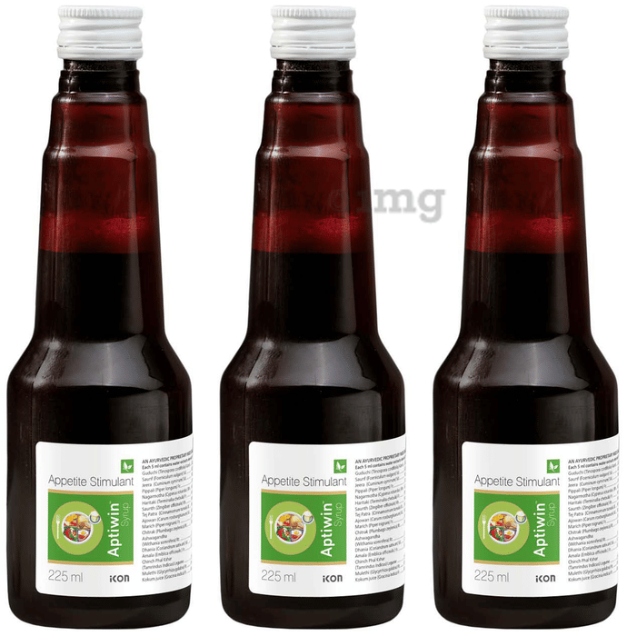 Aptiwin Appetite Stimulant Syrup (225ml Each): Buy combo pack of 3.0 ...