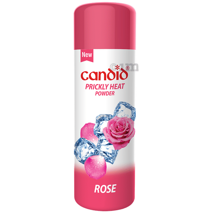 Candid Prickly Heat Powder Rose: Buy bottle of 60.0 gm Powder at best ...