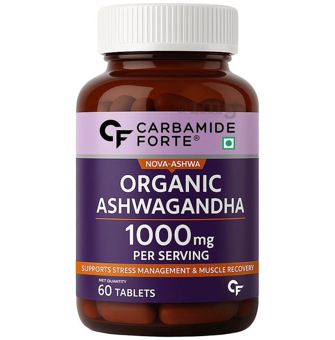 Carbamide Forte Nova-Ashwa Organic Ashwagandha 1000mg Tablet: Buy ...