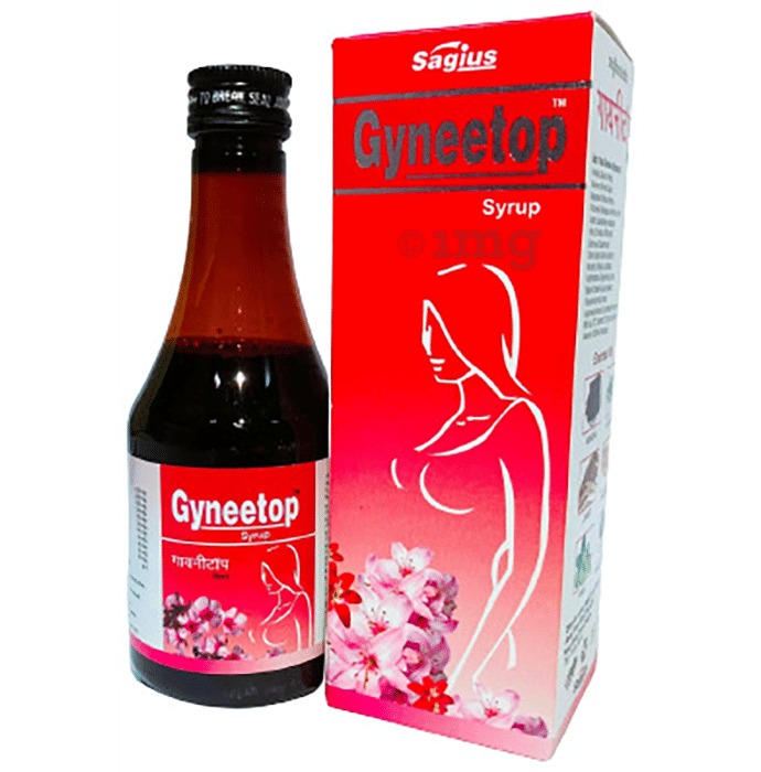 Sagius Gyneetop Syrup: Buy bottle of 200 ml Syrup at best price in ...