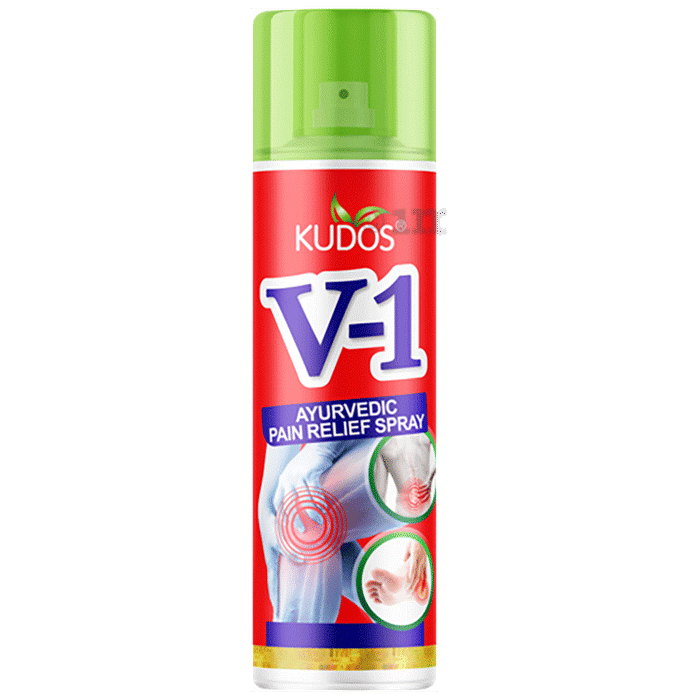 Kudos V 1 Ayurvedic Pain Relief Spray: Buy bottle of 200.0 ml Liquid at ...