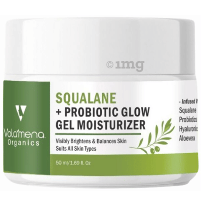 Volamena Organics Squalane +Probiotic Glow Gel Moisturiser: Buy jar of ...