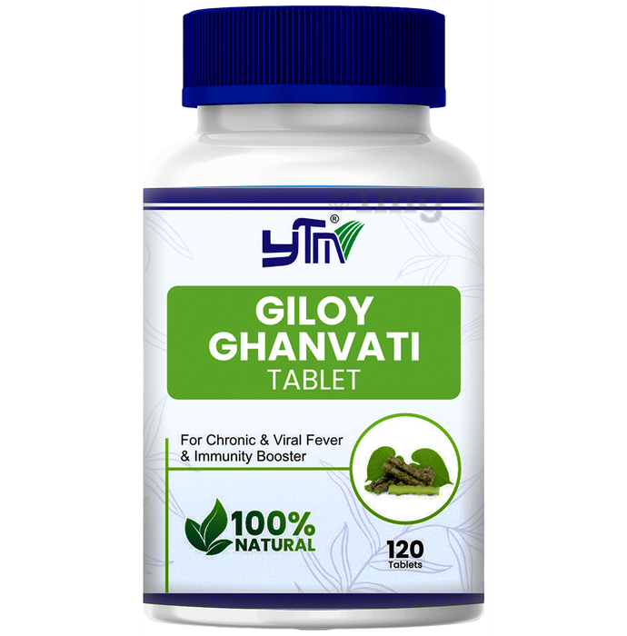 YTM Giloy Ghanvati Viral Fever & Immunity Booster | Detox Liver Helps ...
