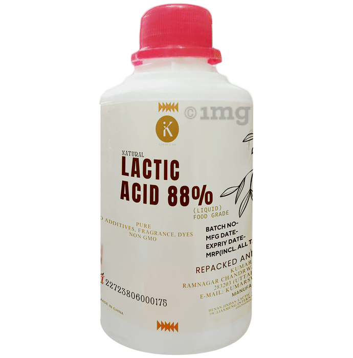 Kumar's WB Natural Lactic Acid 88% Liquid: Buy bottle of 200.0 ml ...