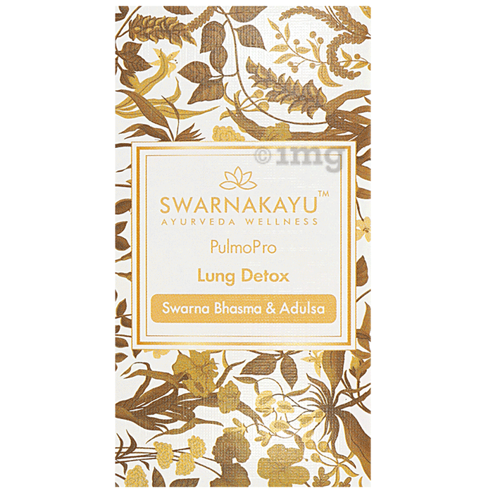 Swarnakayu Pulmo Pro Lung Detox Swarna Bhasma & Adulsa: Buy bottle of 30.0 tablets at best price ...