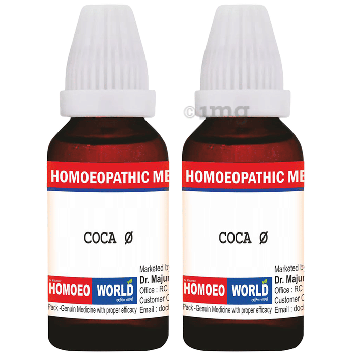 Dr. Majumder Homeo World Coca Mother Tincture (30ml Each) Q: Buy combo ...