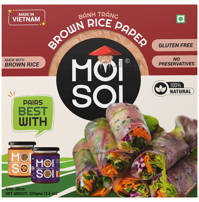 Moi Soi Brown Rice Paper: Buy box of 100.0 gm Pack at best price in ...