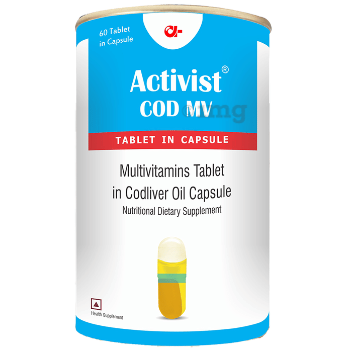 Activist Cod Mv Tablet in Capsule: Buy bottle of 60 capsules at best ...