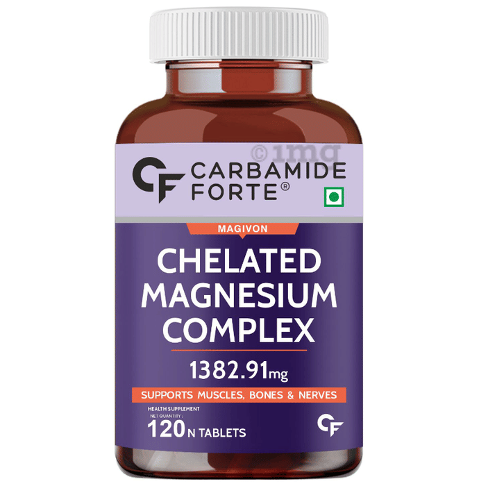 Carbamide Forte Chelated Magnesium Complex for Muscles, Bones & Nerves ...