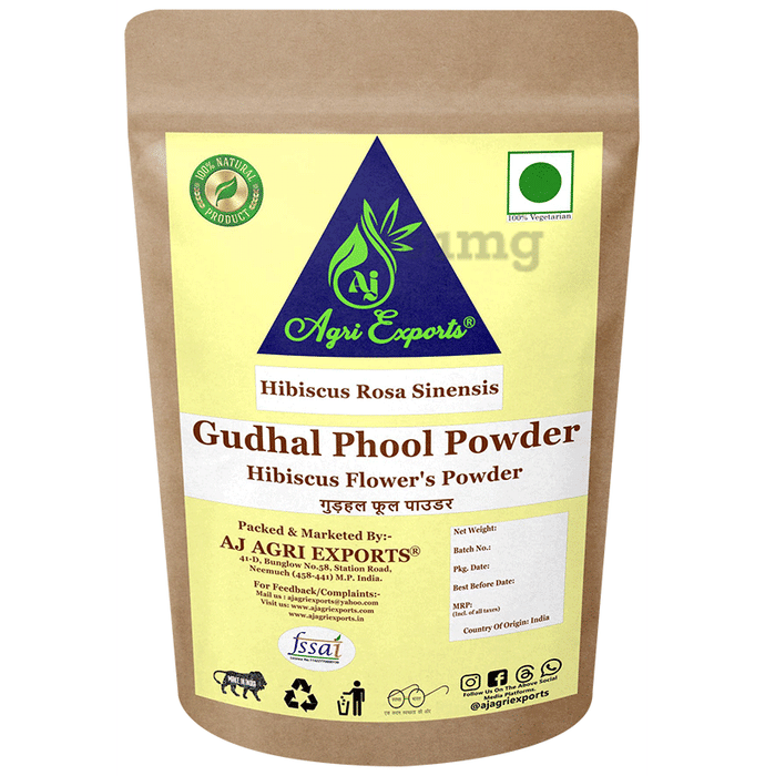 Aj Agri Exports Gudhal Phool Powder: Buy packet of 100.0 gm Powder at ...