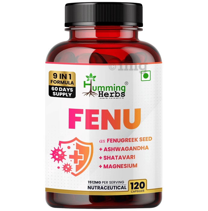 Humming Herbs 9 In 1 Formula Fenu Capsule: Buy bottle of 120.0 capsules ...